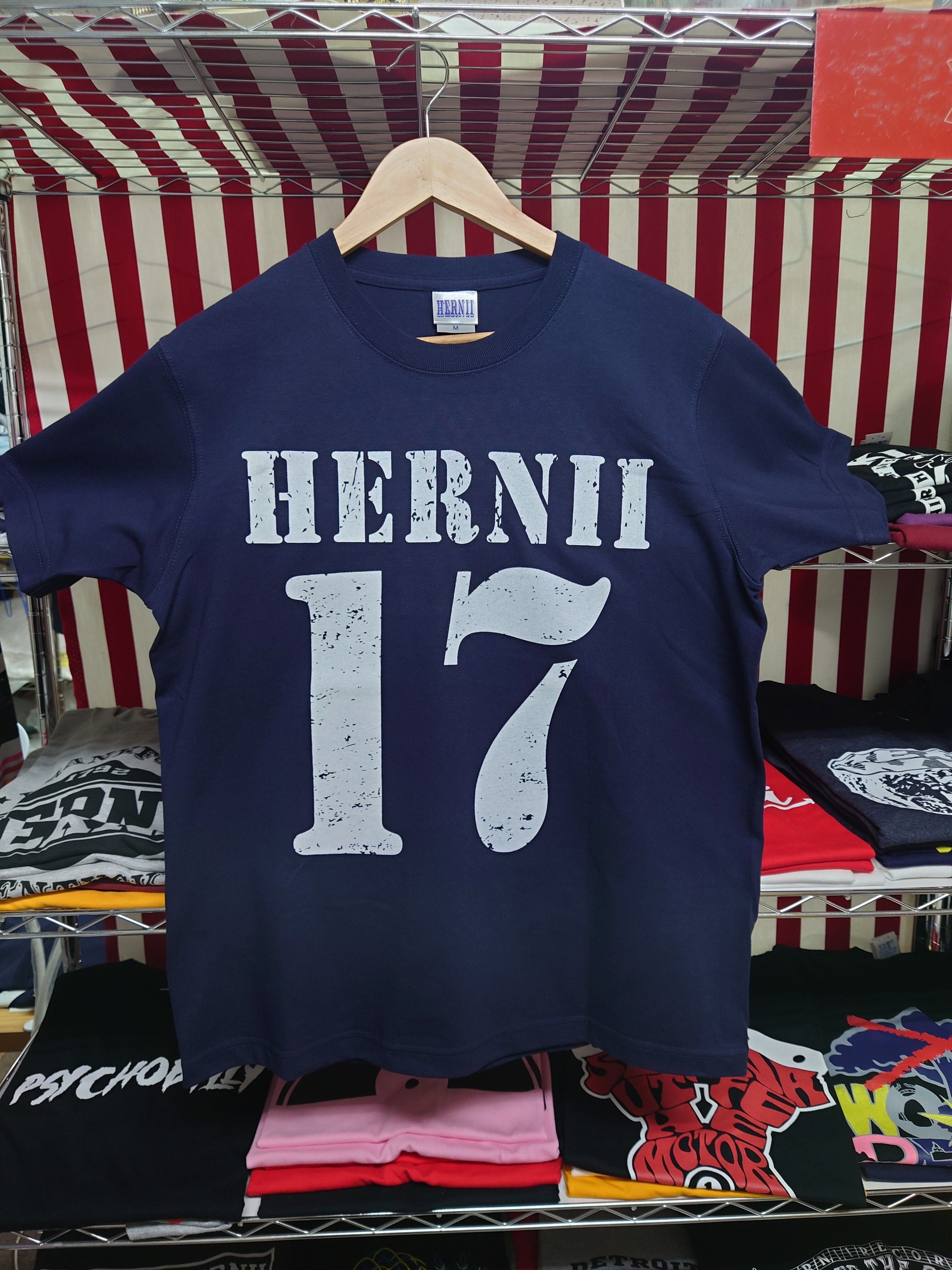 HERNII 17 ナンバリングTシャツ | HERNII
