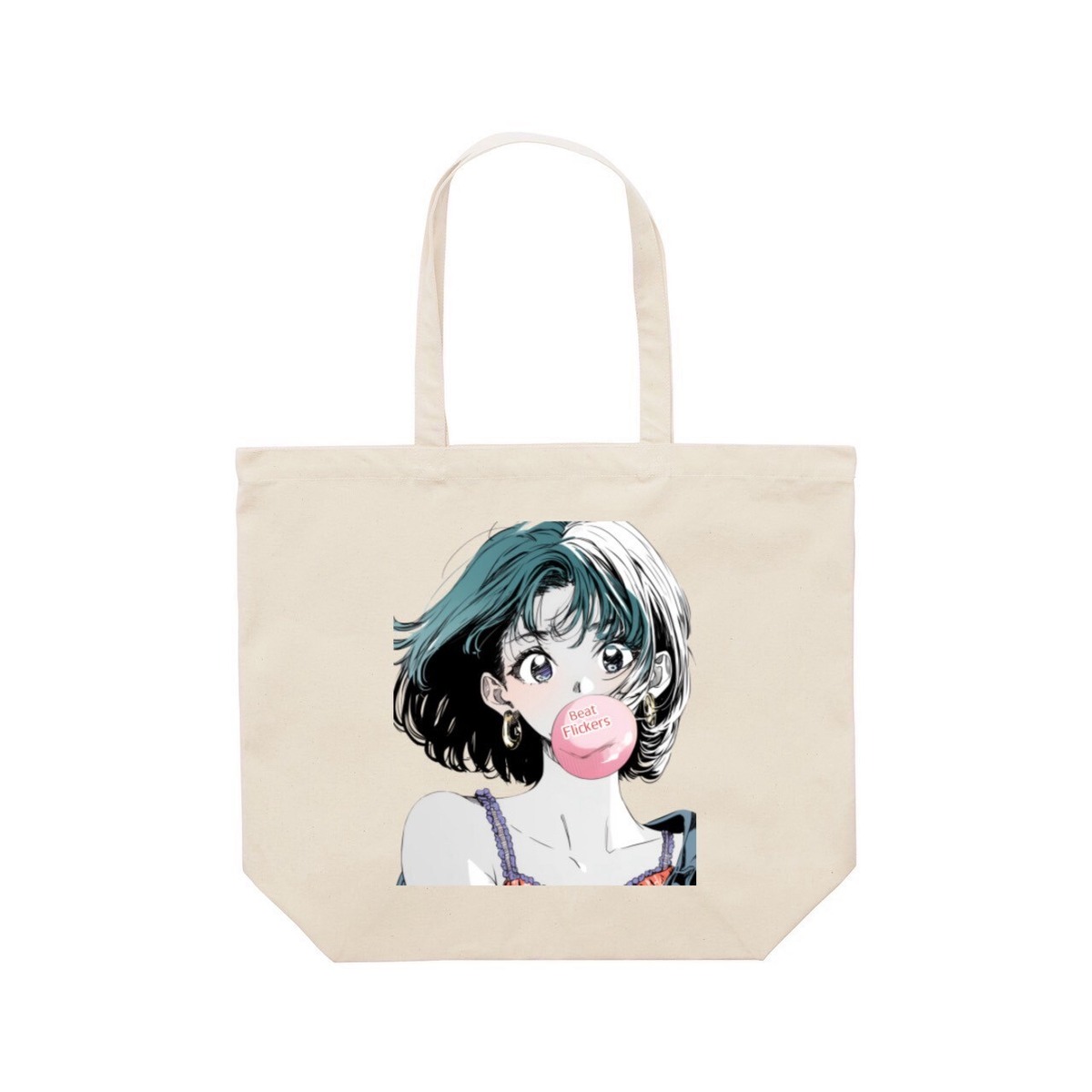 Beat flickersびーふりちゃんねる(X/@beat_flickers) x Tote bag | WANCE