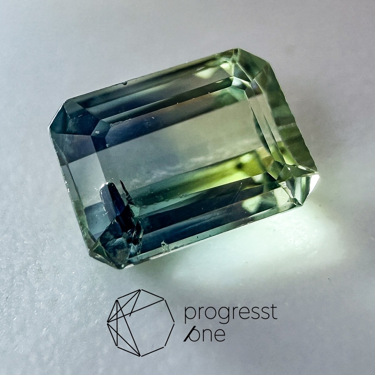 バイカラーサファイア0.48ct | progresstone