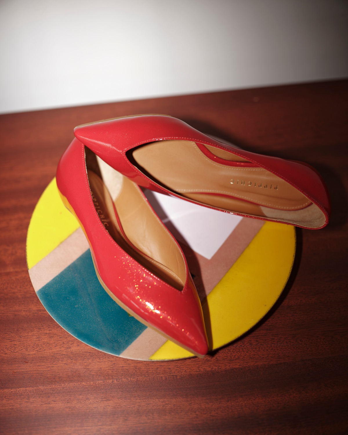 PP24 ANNA RAIN 16 lame red | PIPPICHIC