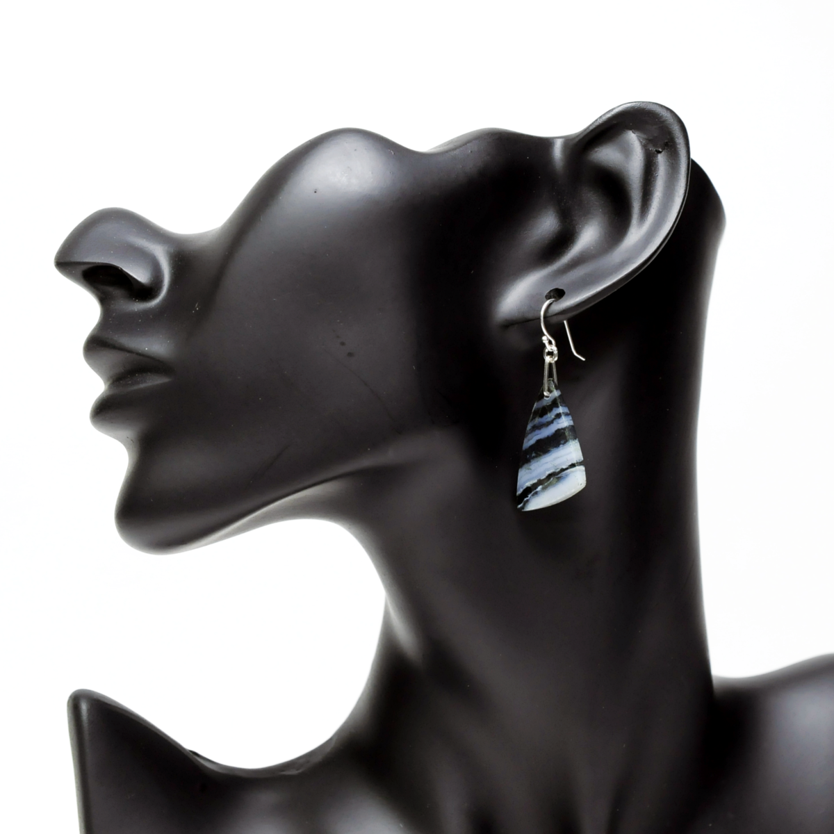 【ピアス】ストライプアゲート 01【SV925】 | AMERI design