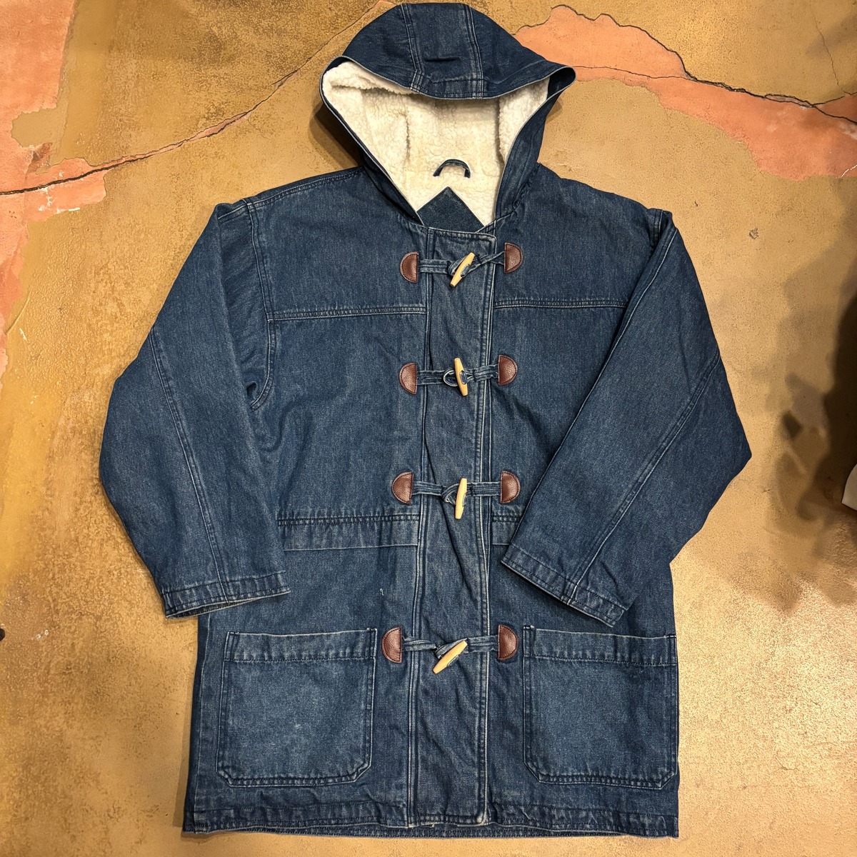 China Denim Duffle Coat | CIRCUS VINTAGE
