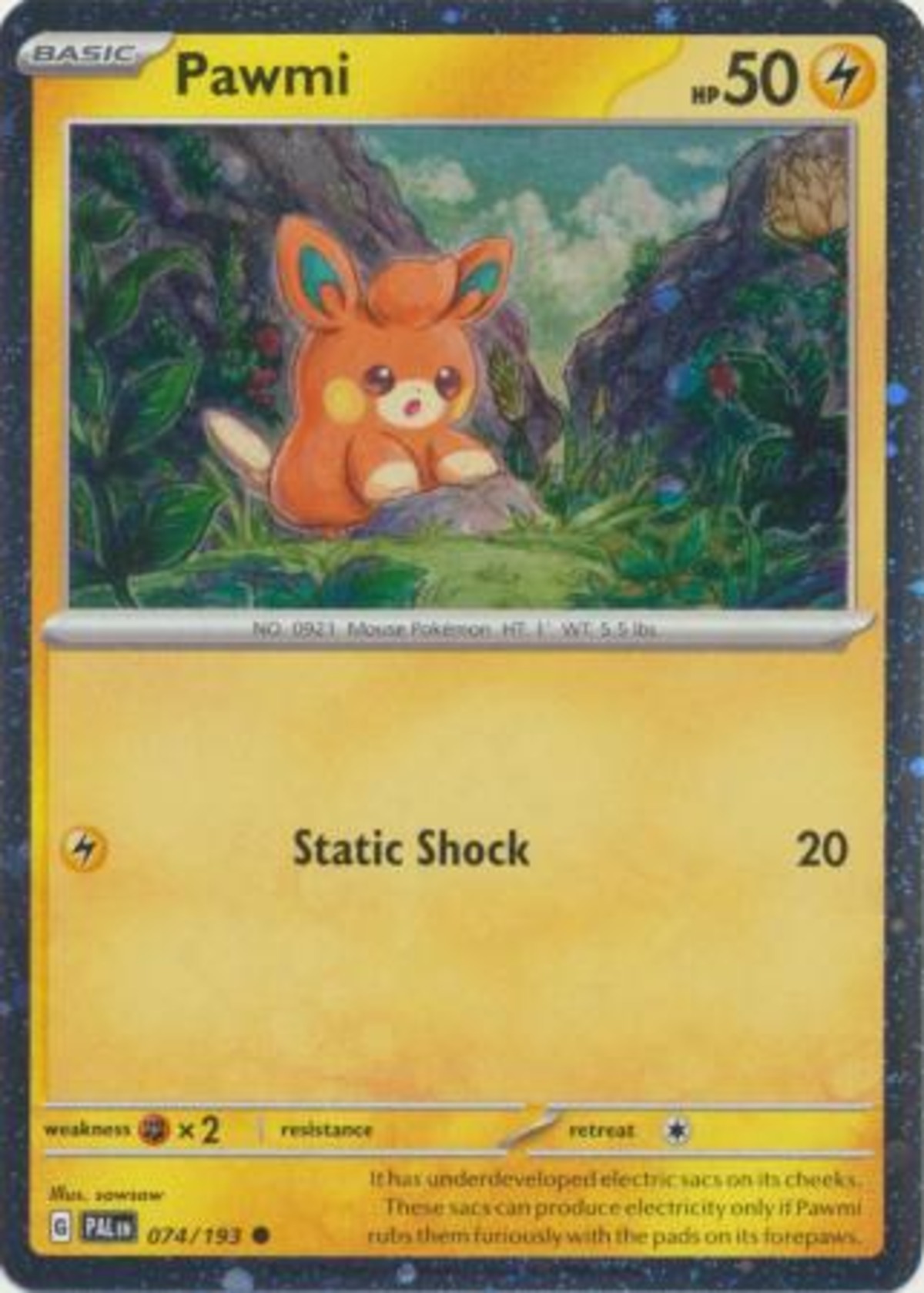 パモ プロモ / Pawmi - 074/193 - Holo Promo （ホロ） Pokemon Promo Cards / 状態A+ ...