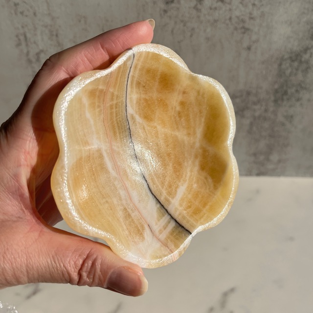 カルサイトボウル② Calcite Bowl 天然石・鉱物・パワーストーン | kumuk