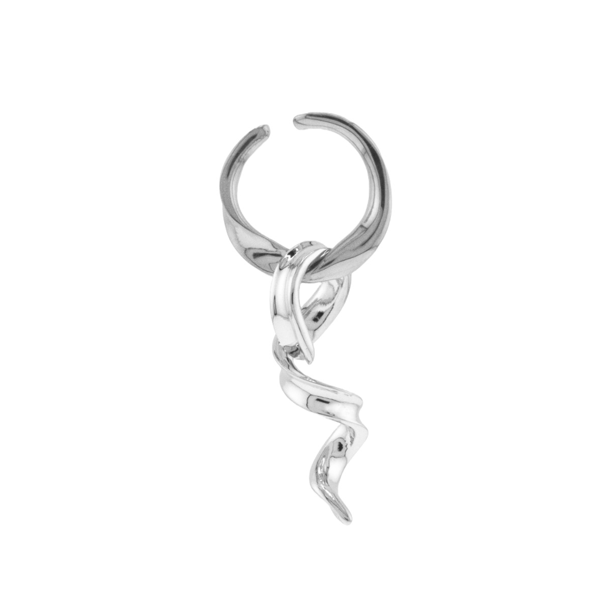 【3way】Concordiana Ear cuff set / Ring Silver | RINMO