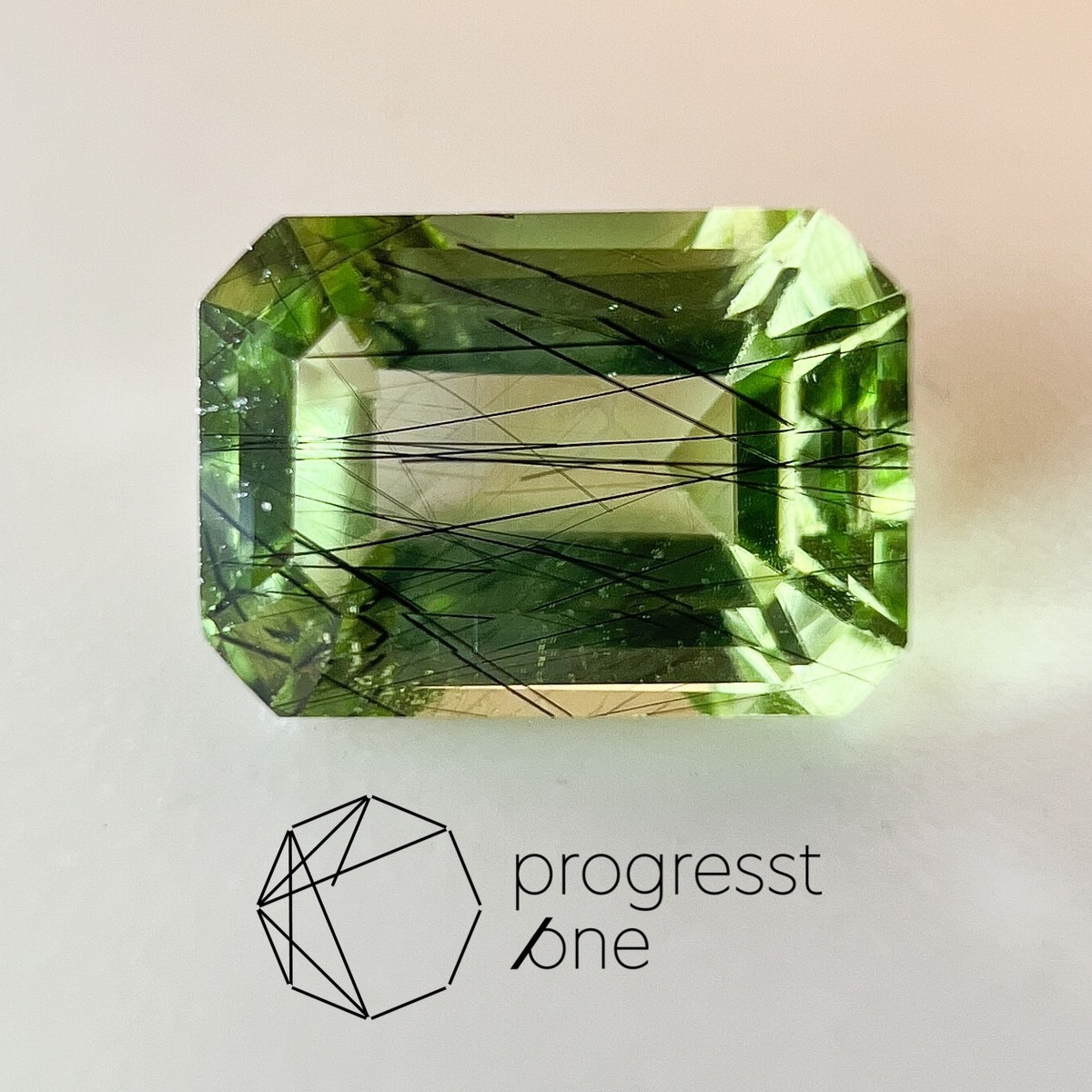 ルチルインペリドット1.38ct | progresstone