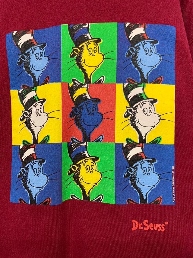 90’s “ Dr. Seuss” Character Sweat Shirt Andy Warhol Parody | RENGA ...