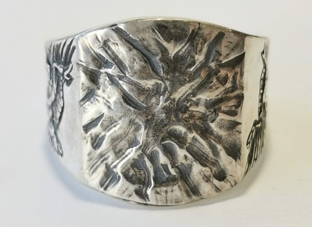 3/31まで送料無料【SLASH】15th Anniv 始祖鳥リング | SILVER SLASH