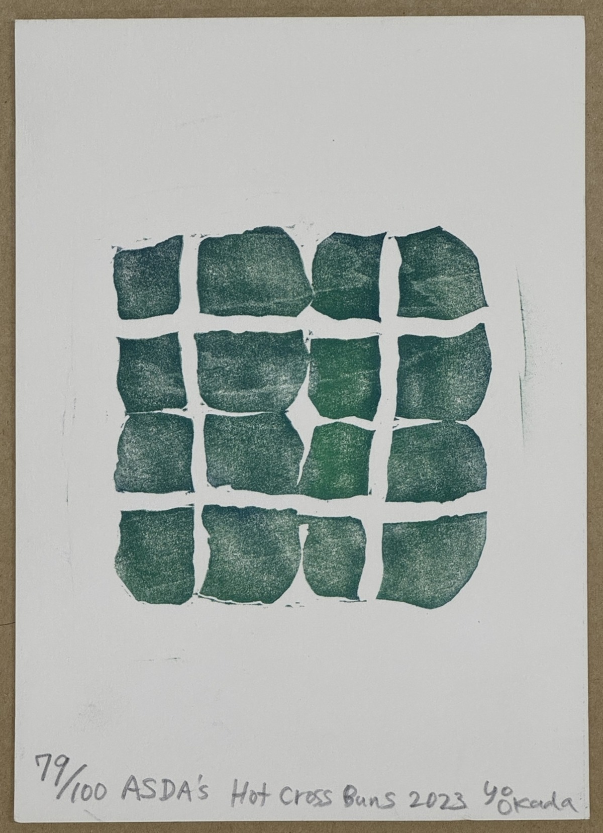 岡田 葉「ASDAのホットクロスバン」 79/100 | Kamakura Gallery