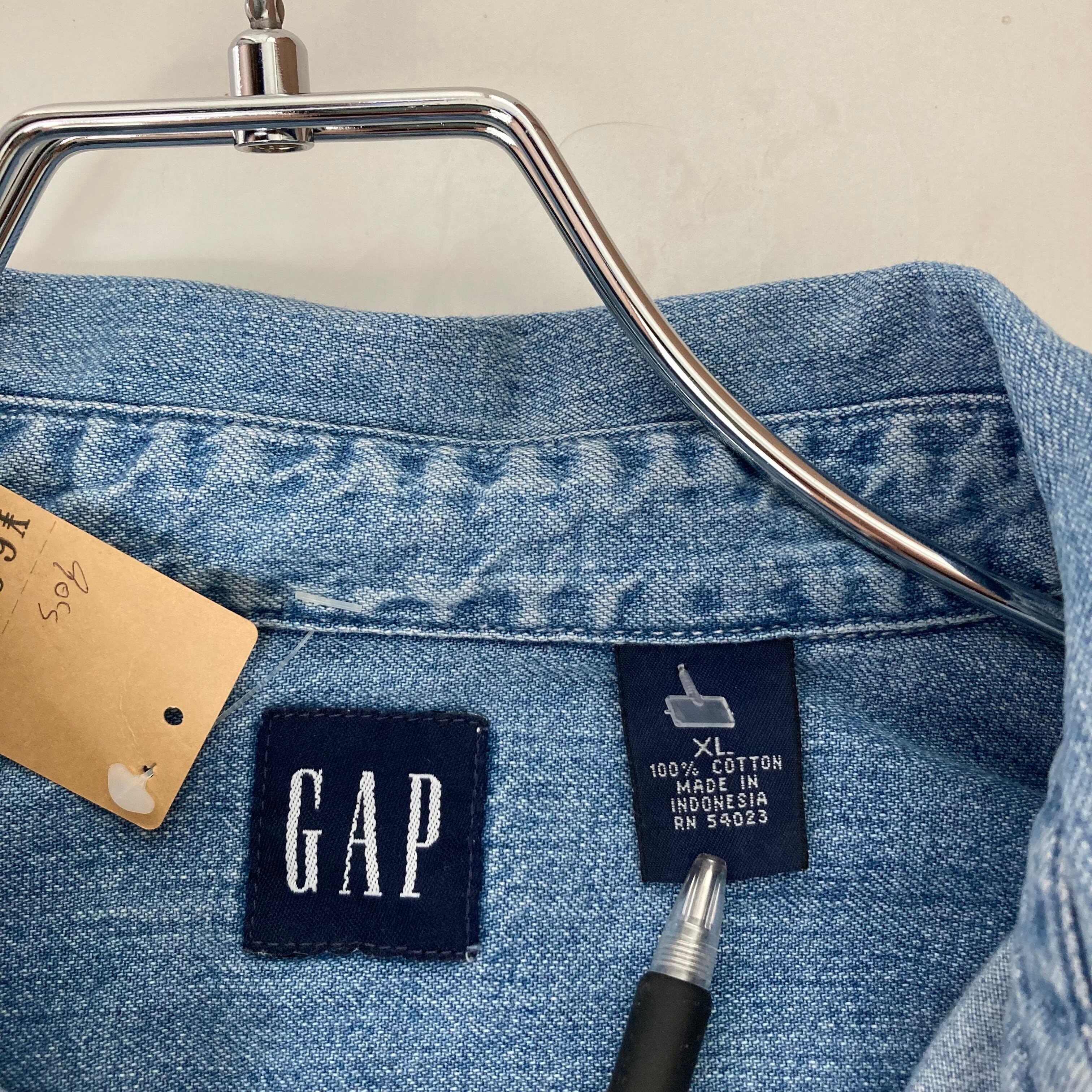 【90's】OLDGAP 長袖シャツ XL コットン100% Vintage | 古着屋OLDGREEN