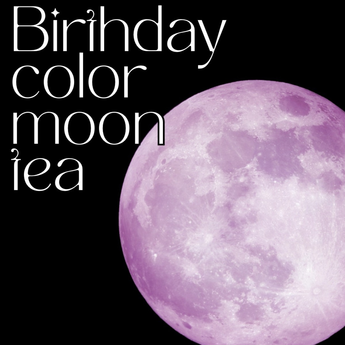 バースデーカラームーンティー | Marialeaf Herb shop