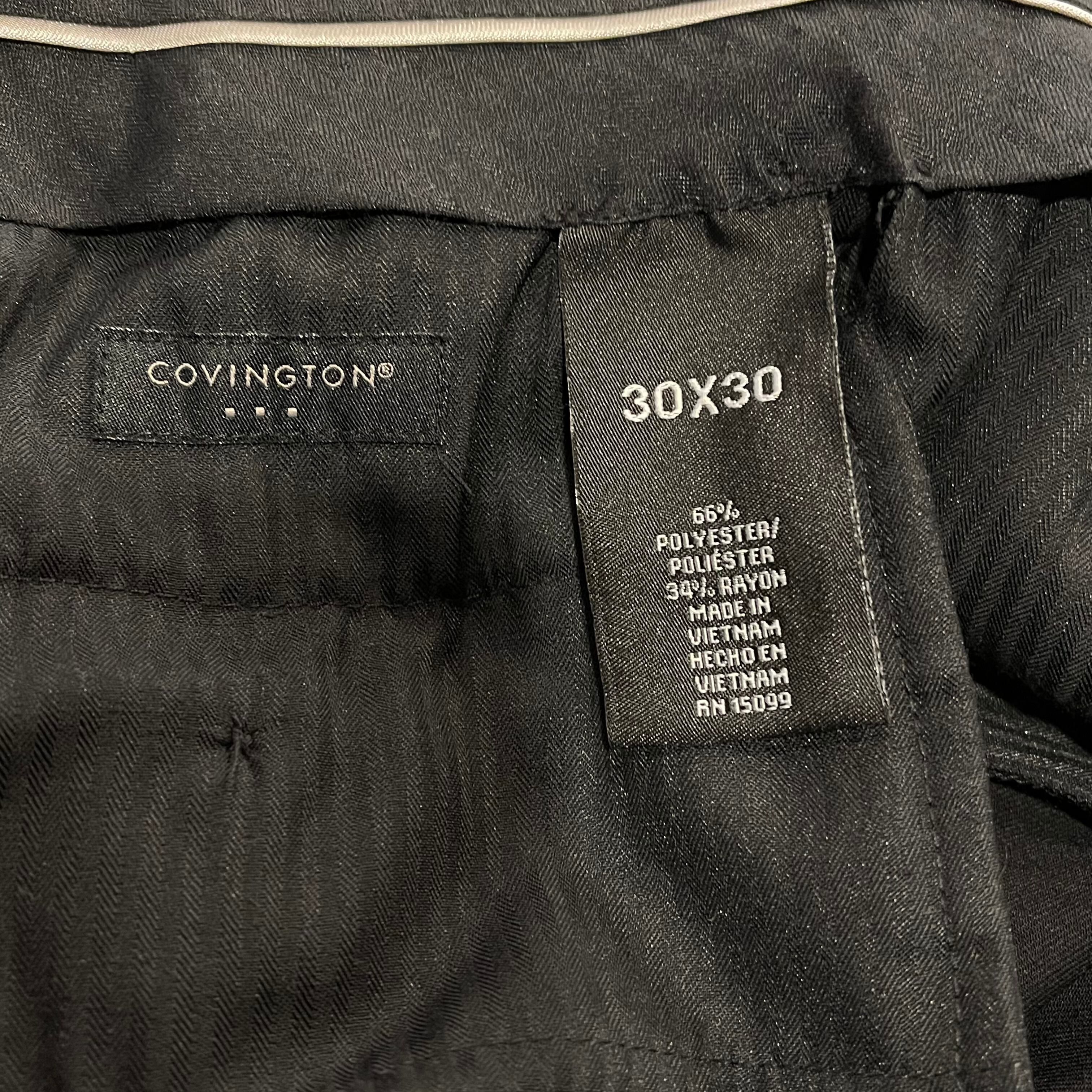 COVINGTON Polyester × Rayon Slacks | VOSTOK