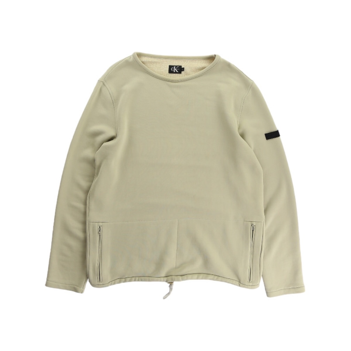 【FIFTY-FIFTY】Calvin Klein draw strings sweat cutsew -8181- | cv