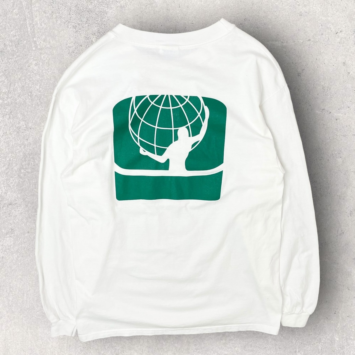 microsoft "atlas" long sleeve t shirt 00s | focus