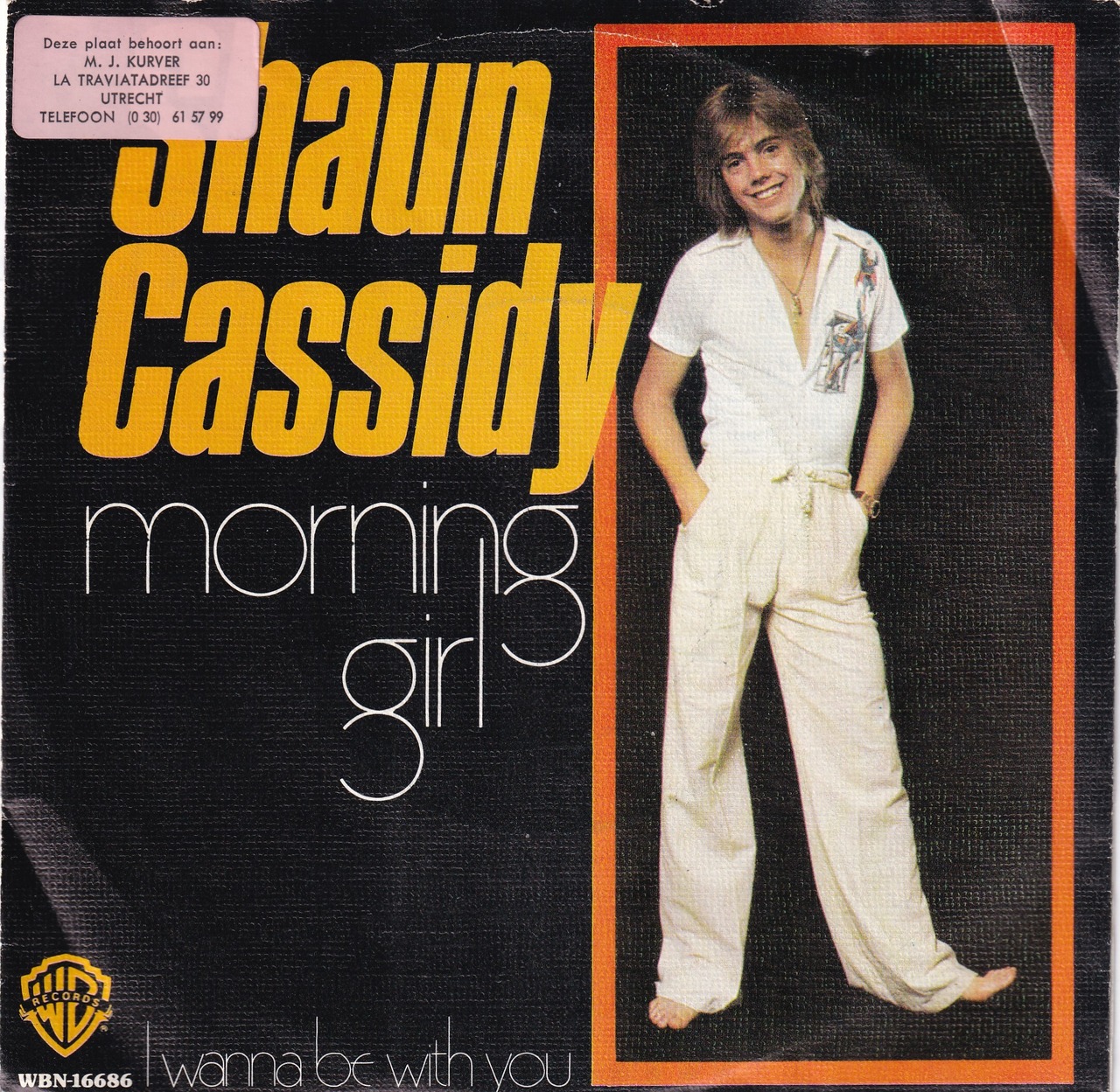 SHAUN CASSIDY - Morning Girl 7" | urban enemy