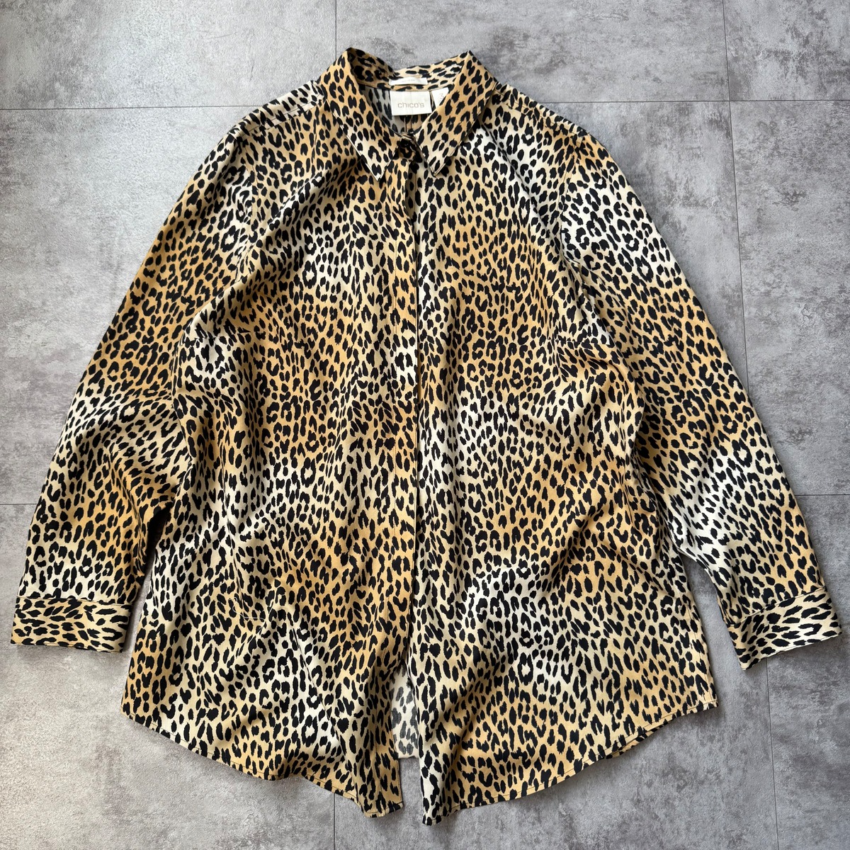 00's "Chico's" Reopard Shirt / 2000年代 "チコズ" レオパード シャツ | SEEDON