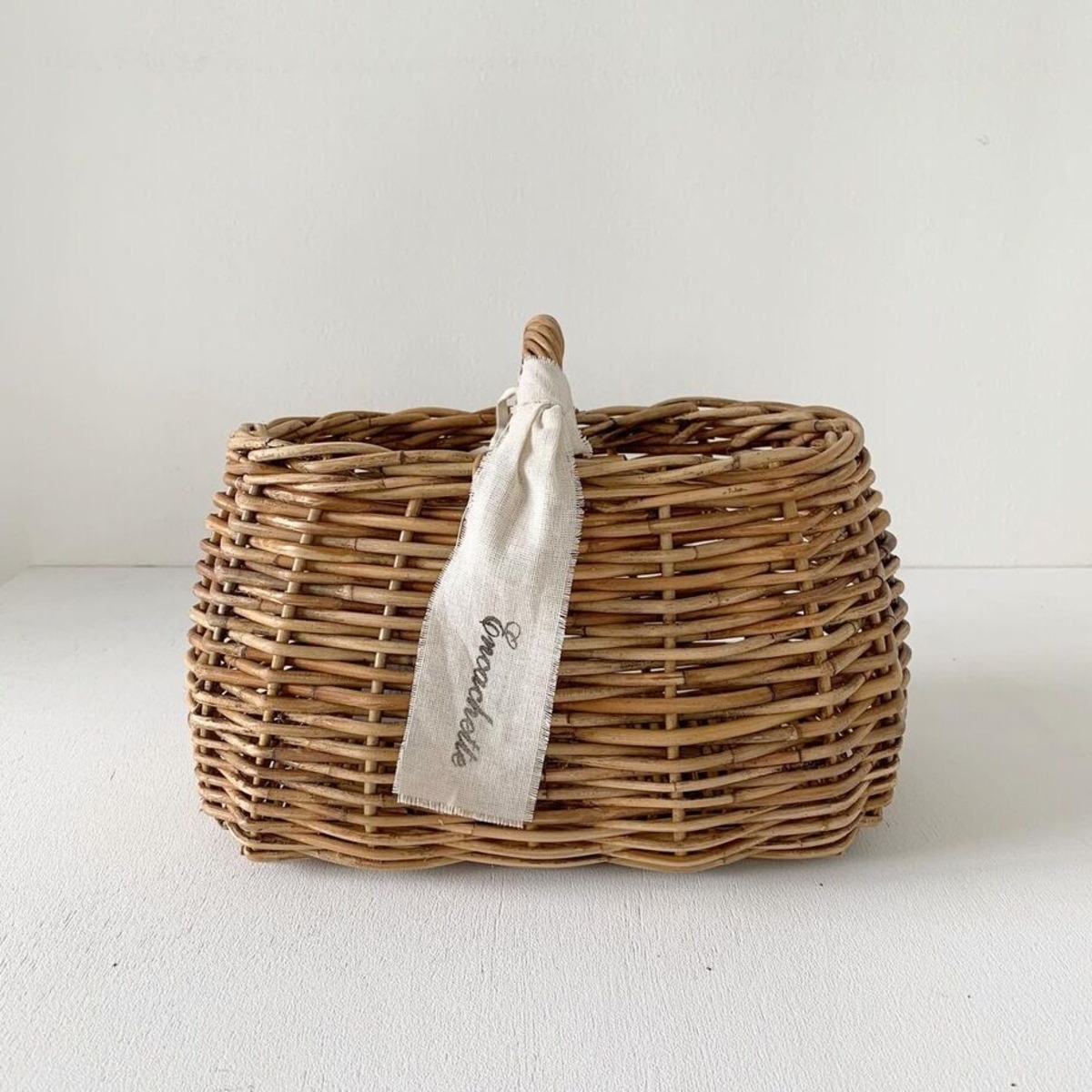 Encachette・アラログ・ショートハンドルバスケット(S) | patrone