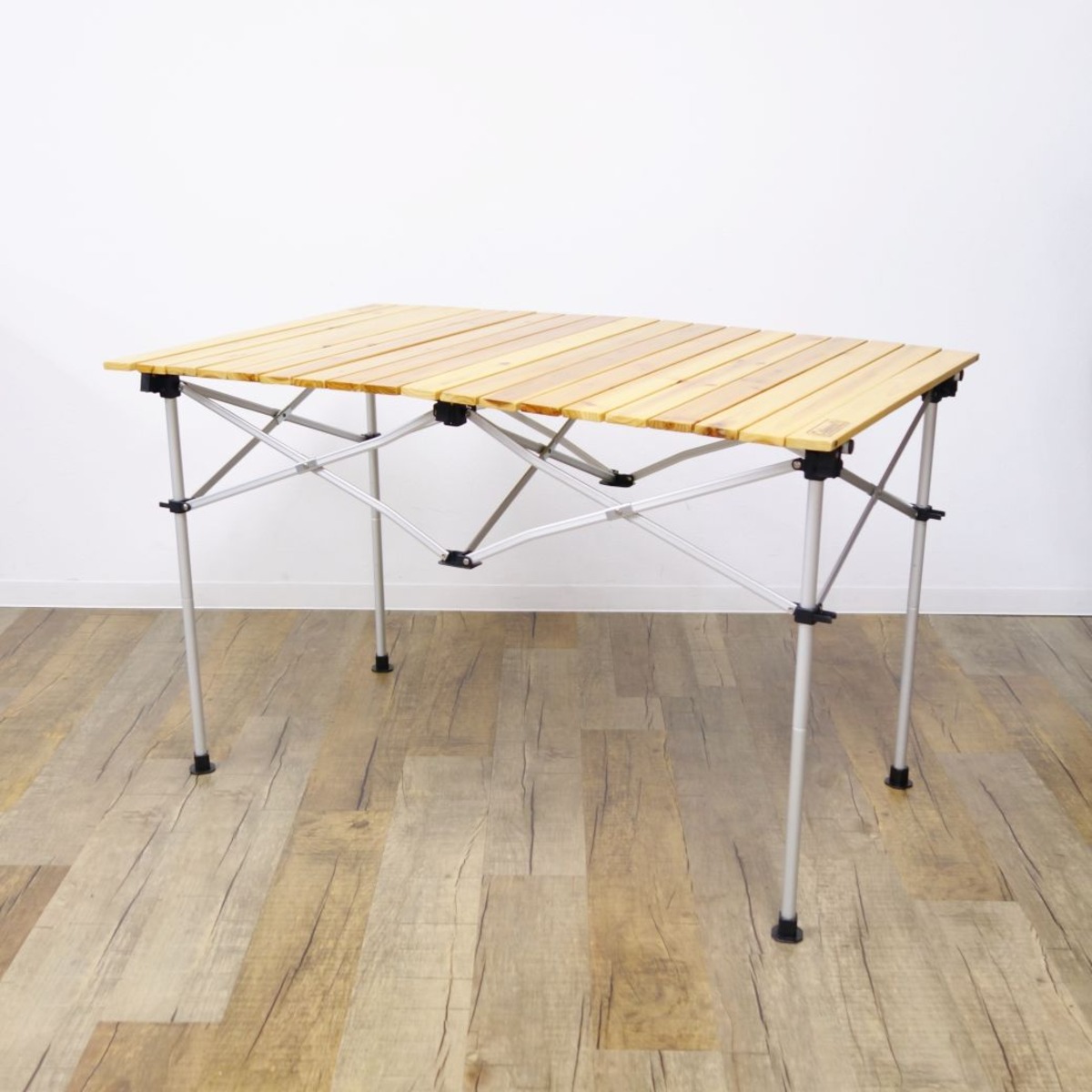 コールマン Coleman テーブル ナチュラルウッドロールテーブル 110 2000023501 Natural roll wood ...