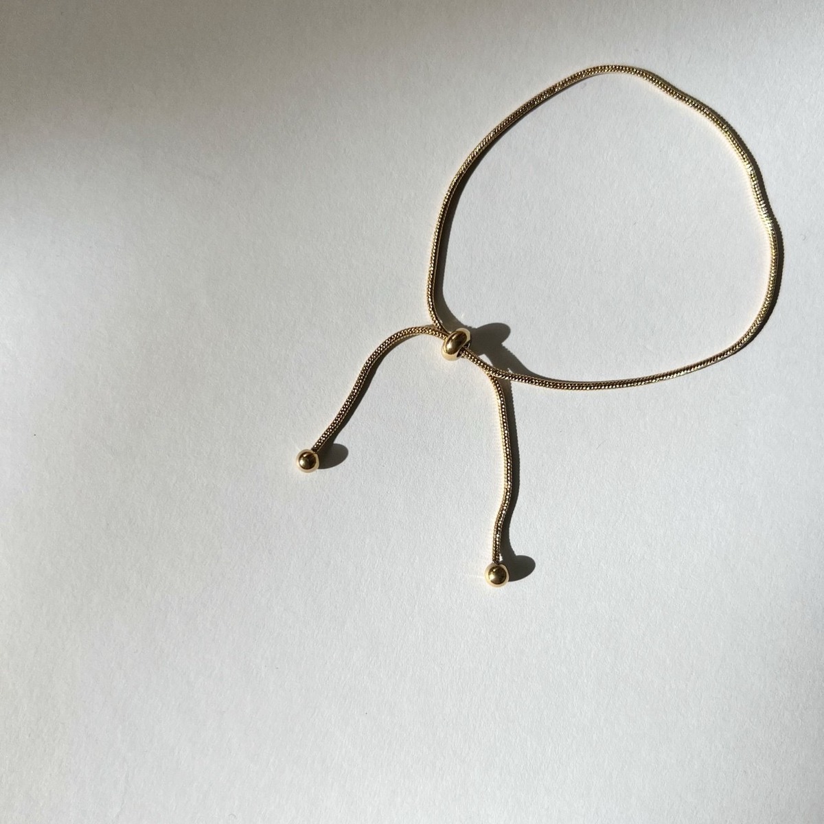 simple tie bracelet | eclacoco