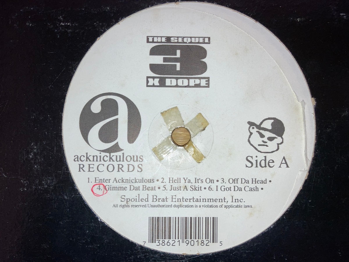 3 Times Dope - The Sequel (LP) | TAKINO RECORDS - タキノレコード