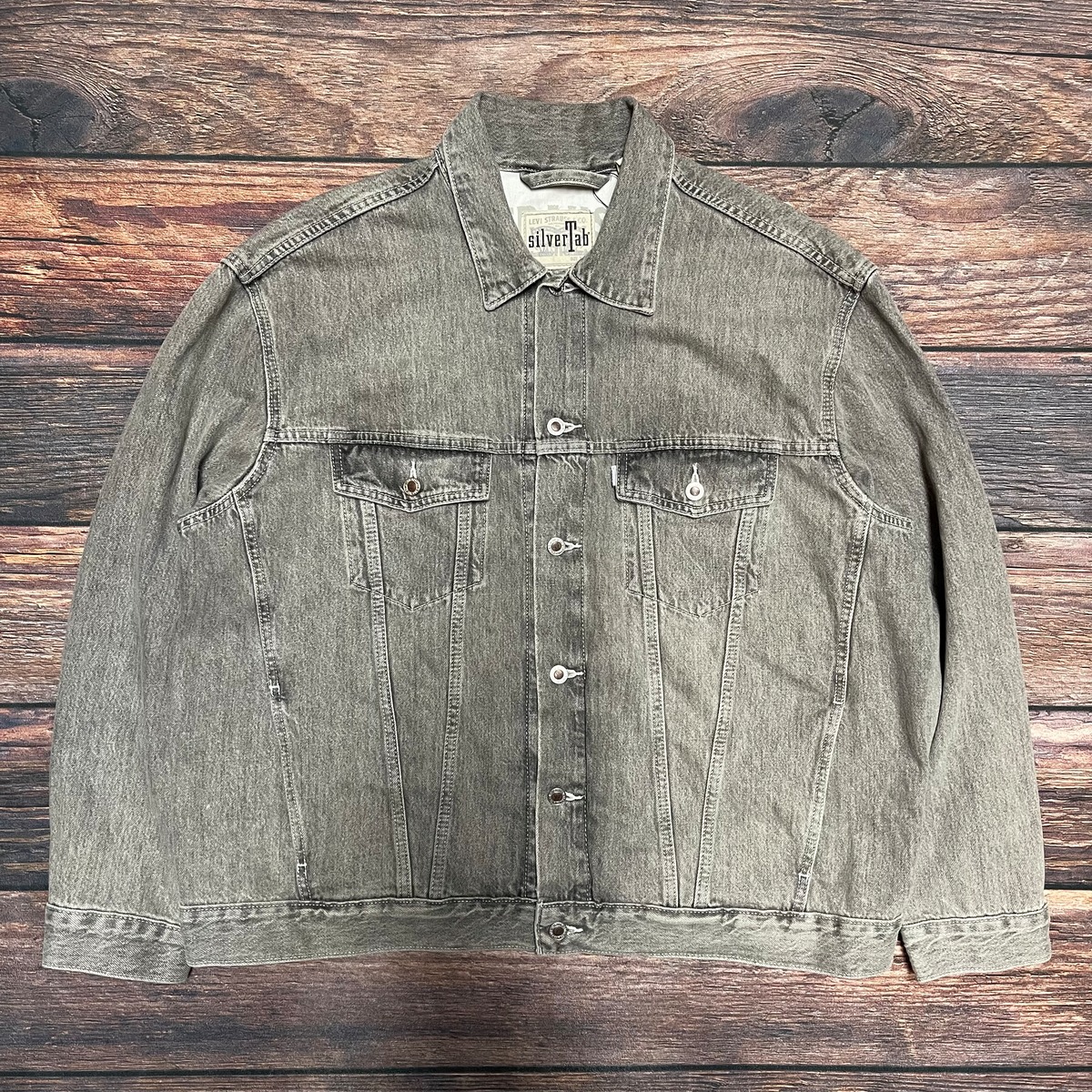 Levi's ブラックデニムジャケット | 古着屋DIGDIG