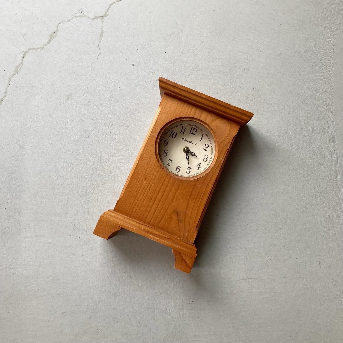 EDDIEBAUER VINTAGE WOOD CLOCK | boill_kobe