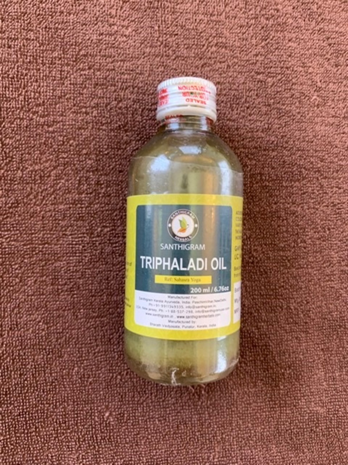 Triphaladi cocnuts oil トリファラココナツオイル | 鶴岡市ナチュラルケア オンラインショップ