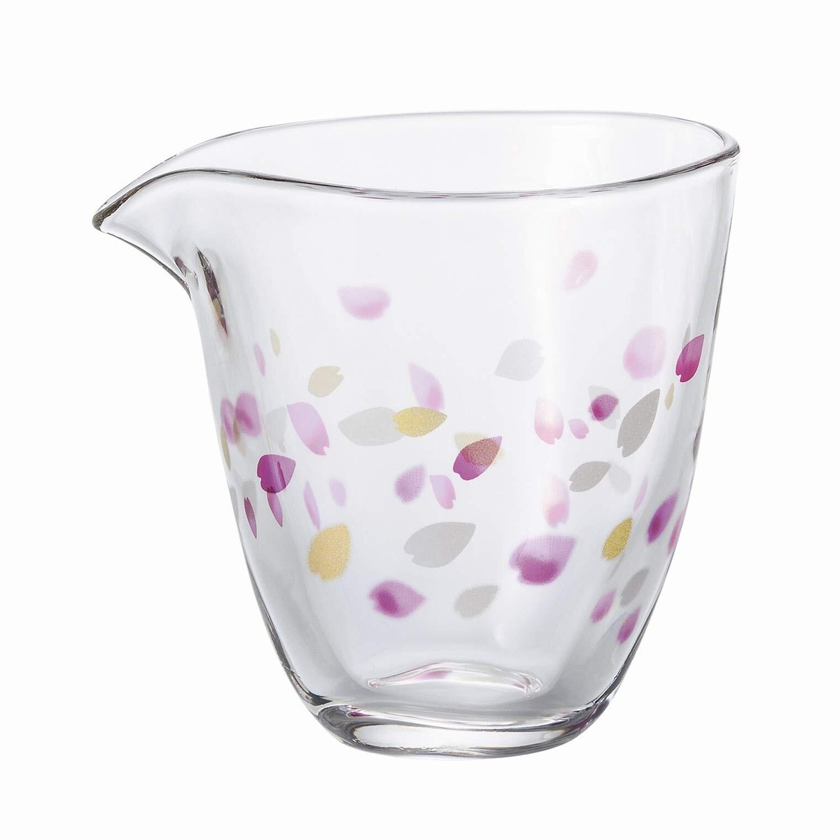 【特価商品】160ml [てびねり/フリーカップ/酒グラス/桜/ピンク] 日本製 はるいろ 化粧箱入 片口 誕生日 ギフト 酒器 プレゼント ...