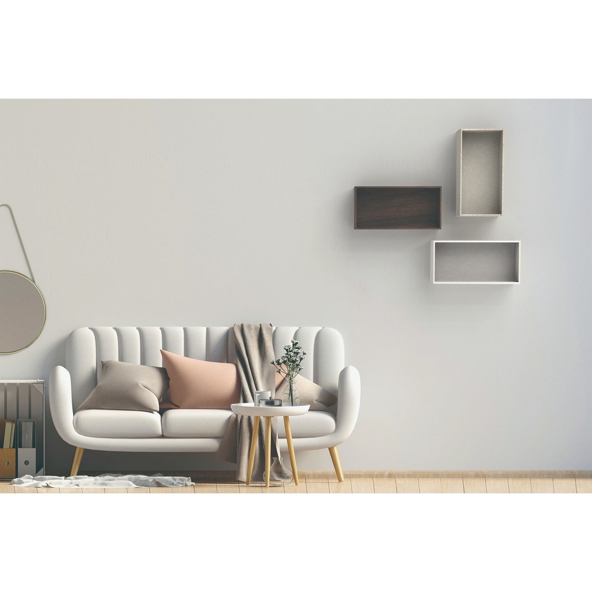 シンプルモダンな日本の家具・収納 Case＃009 飾り棚 | monova｜贈り物に、自分に 日本のいいモノ。