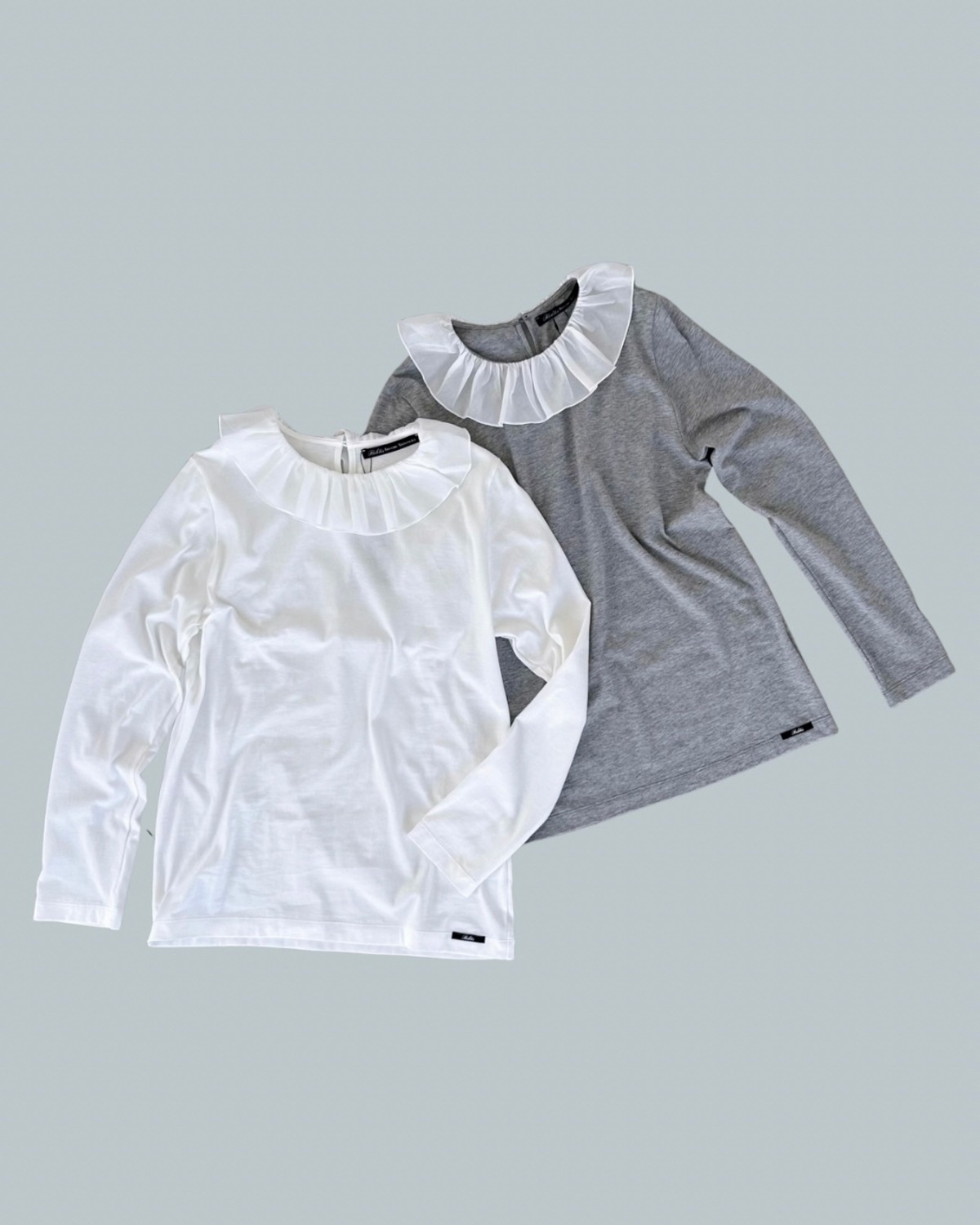 Bilitis dix-sept ans Voile Collar Long T | KOKO