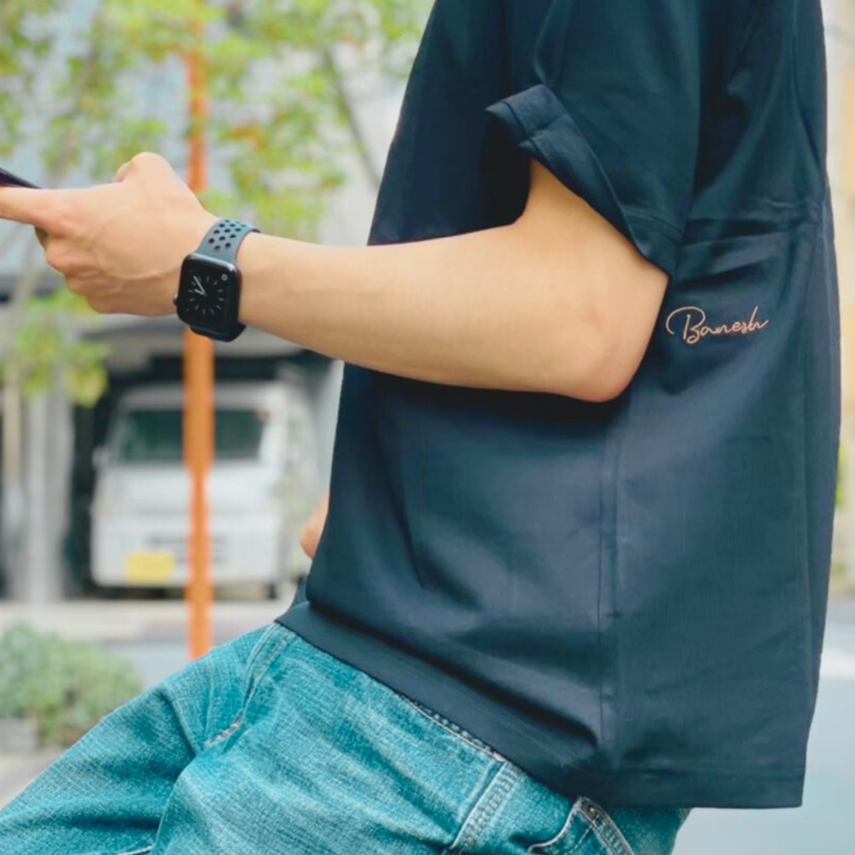 banesh Tシャツ 黒B | banesh