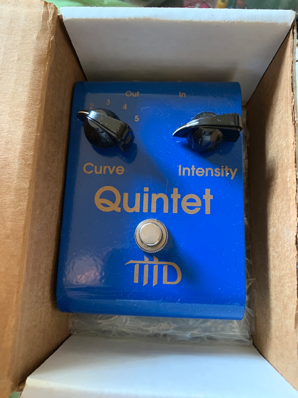 Quintet's tone curve pedal | Cat Holic Record