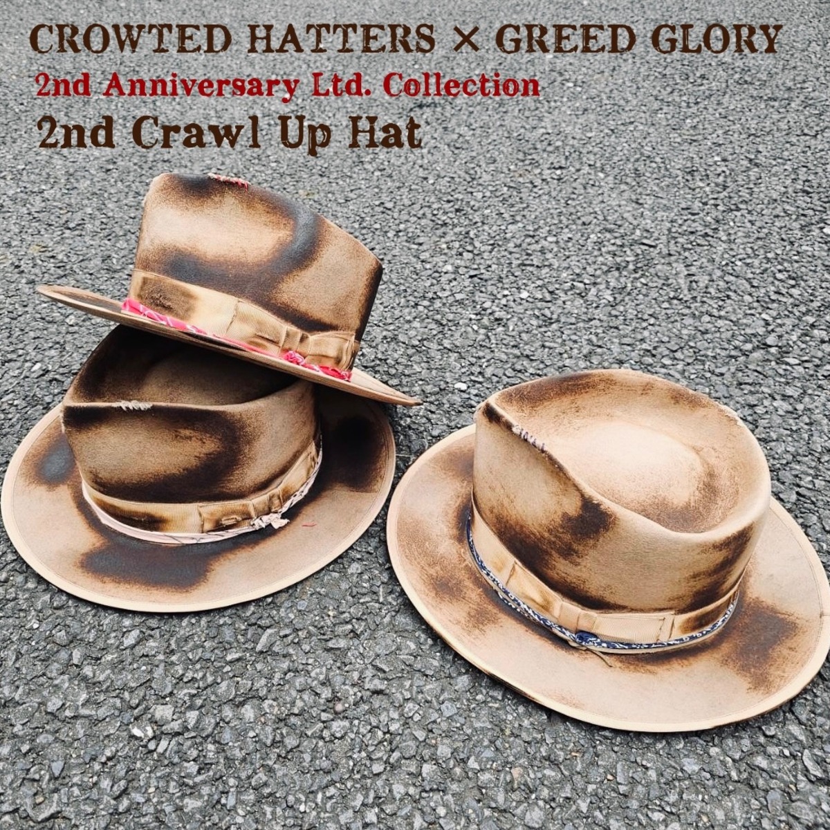 GREED GLORY 2nd "Crawl UP" Hat | GREED GLORY