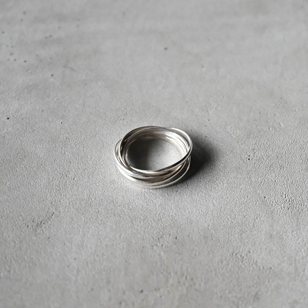 INTERIM / TAXCO SILVER FIVE LINK RING | GANKO