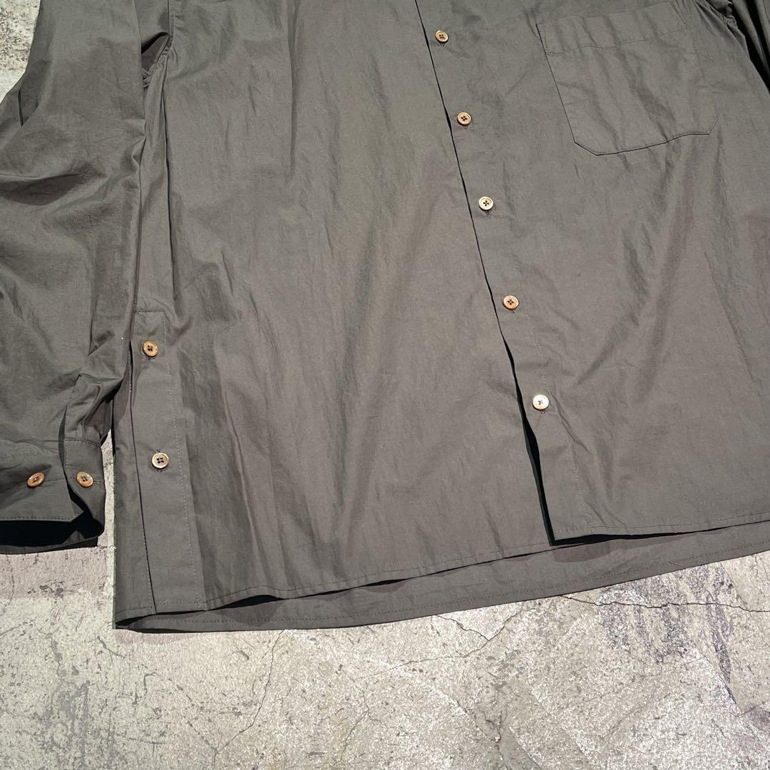 LEMAIRE ルメール 22SS/ADJUSTABLE TWISTED SHIRT SIZE 48 LEMAIRE ルメール 22SS/ADJUSTABLE TWISTED SHIRT SIZE 48