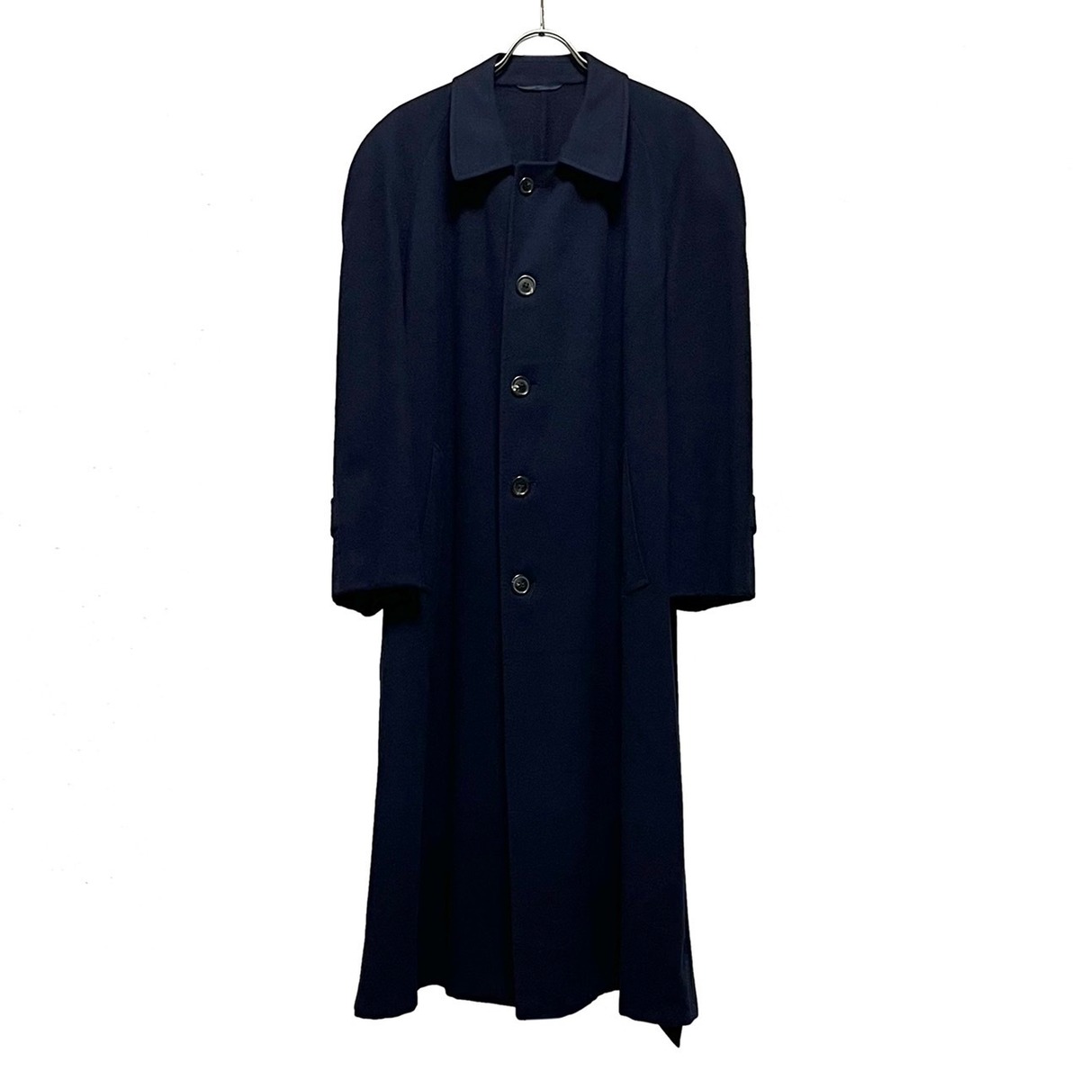 vintage BRIONI × BEALE&INMAN cashmere balmacaan coat | NOIR ONLINE