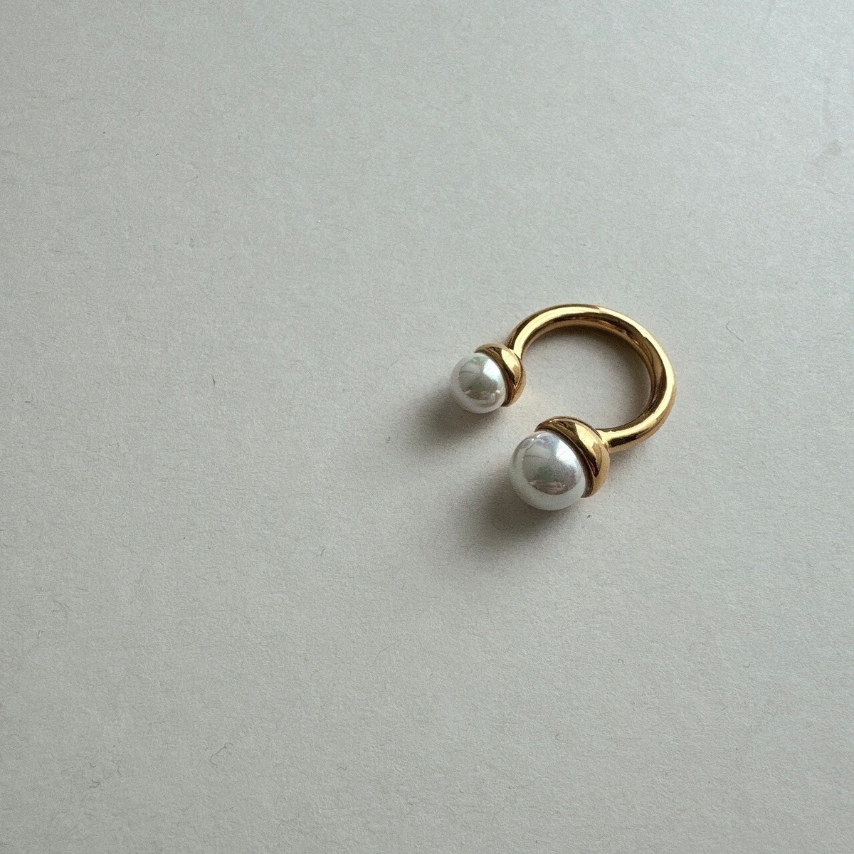 エレガント ツインパールリング | eclacoco