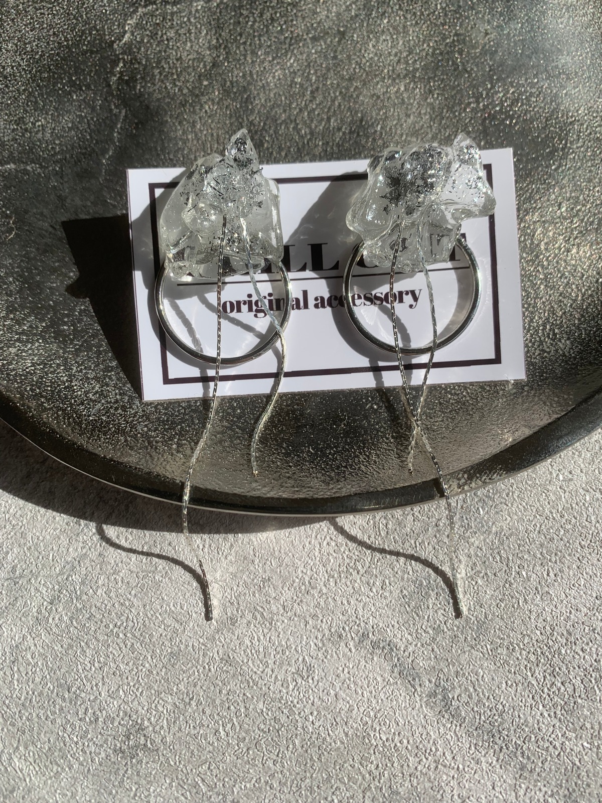 シーグラス透明感ピアス | CHILL OUT