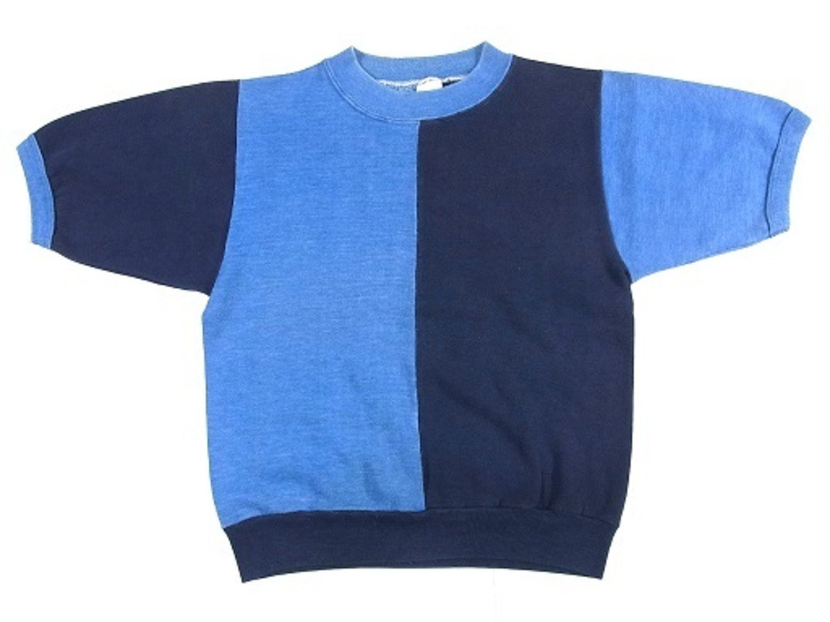 70's RUSSELL WPL 7232 クレイジーパターン 半袖 スウェット シャツ | CYCLONE