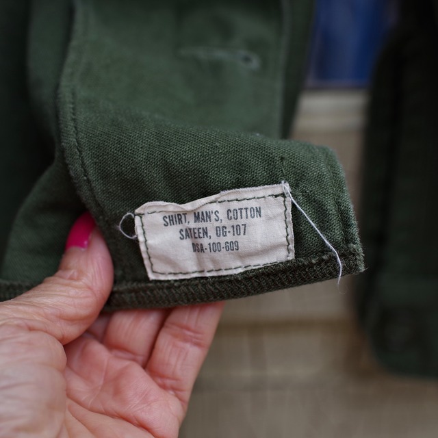 1960s US Army Fatigue Shirt / 60年代 アメリカ軍 ファティーグ シャツ リサイズ / 古着 | 古着屋 仙台 ...