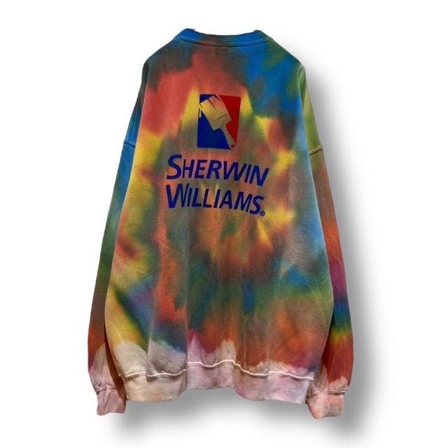 “SHERWIN WILLIAMS” Tie Dye Print Sweat Shirt | RENGA CLOTHING STORE