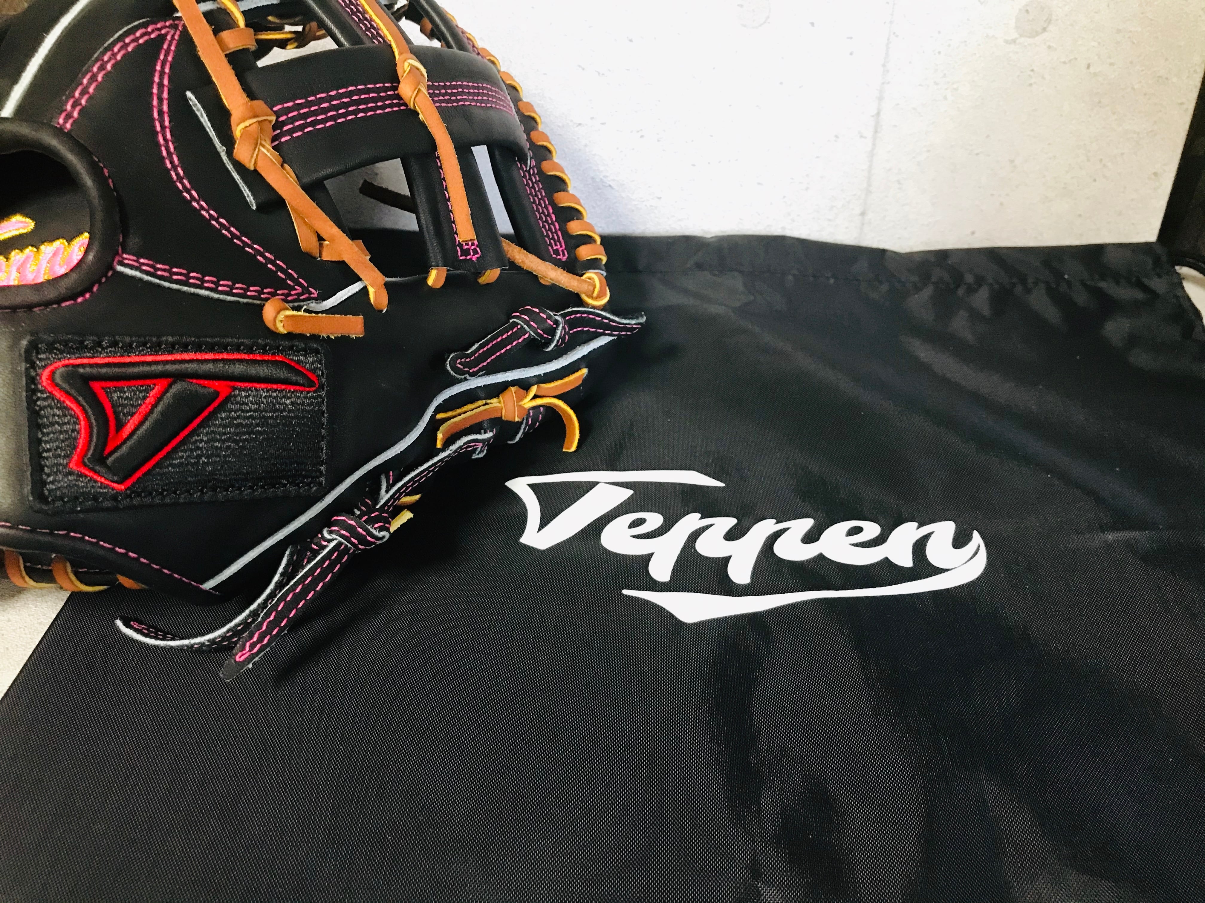 TEPPENてっぺん限定ブラック新型MIE！捻り捕り TEPPENロゴ刺繍、禁断のwネーム | Ryuuus