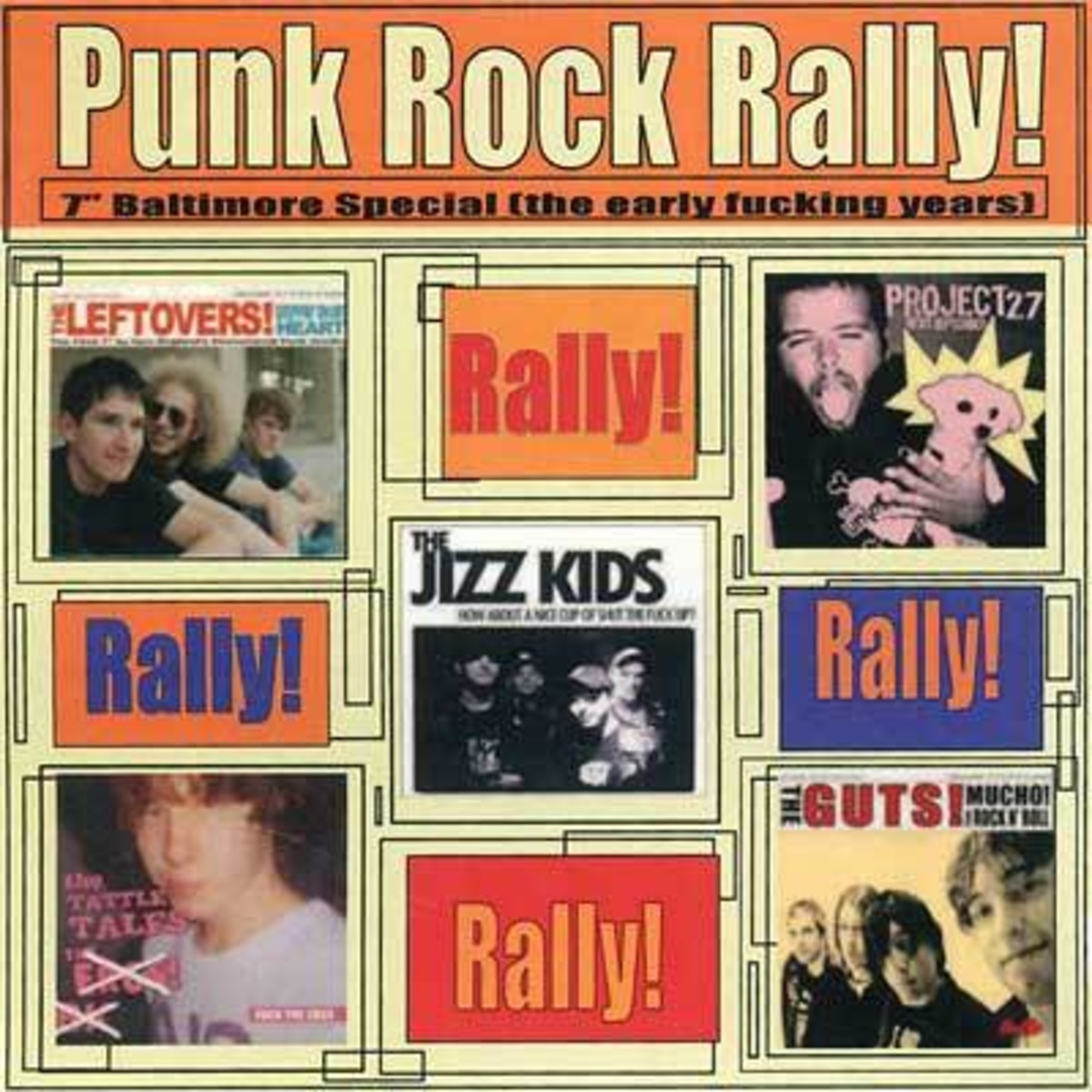 v/a punk rock rally! cd | punker than me.