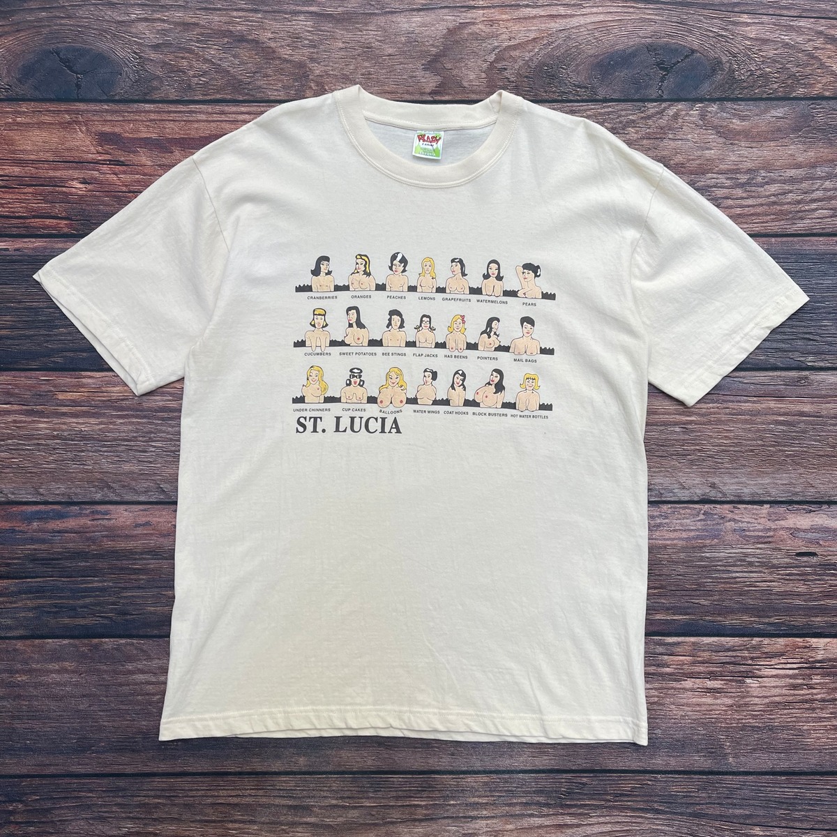 ST. LUCIA エロTシャツ セクシーウーマン 2XL | 古着屋DIGDIG