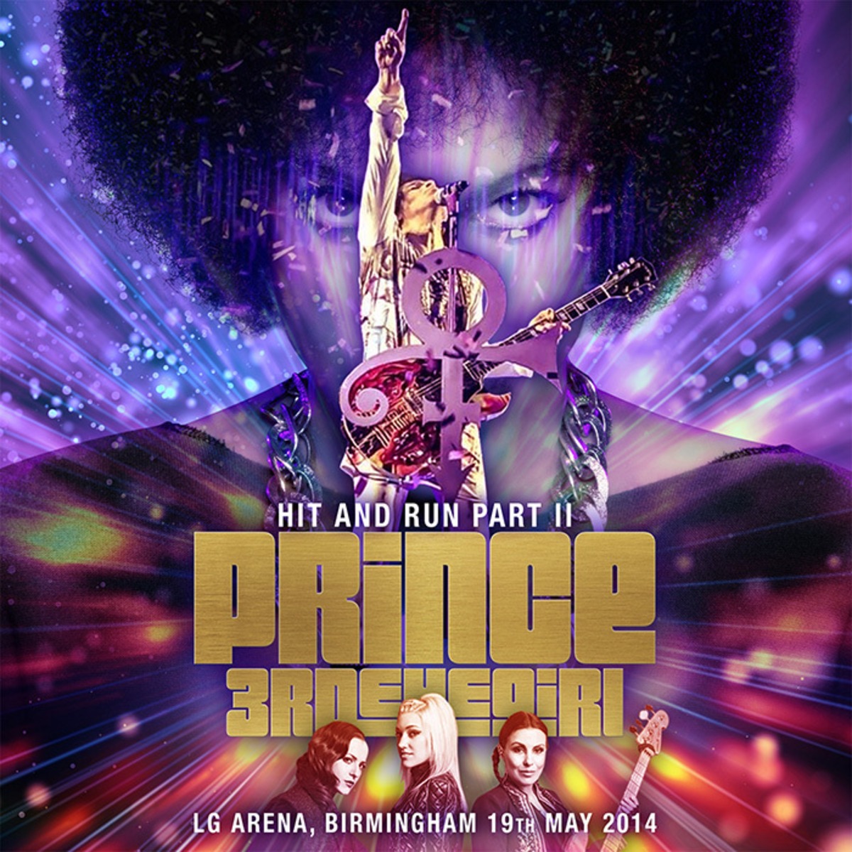プリンス / LG Arena, Birmingham 19th May 2014 (2CDR) | purpletown/funksoulmusic