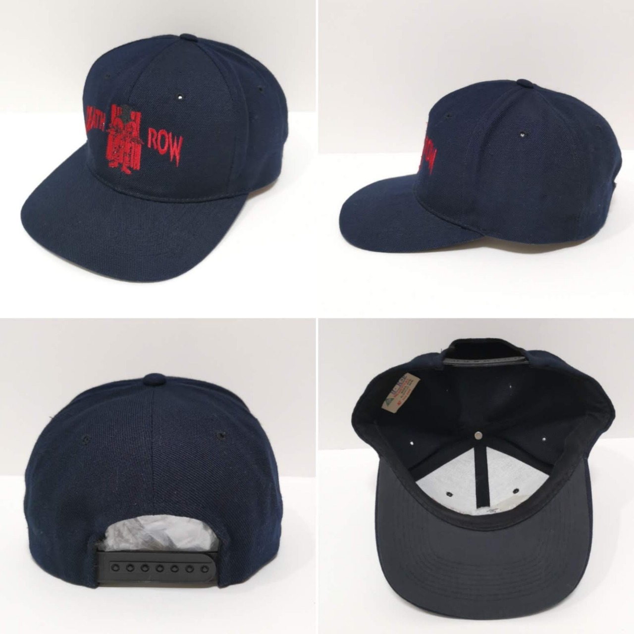 送料無料 90s デスロウ DEATH ROW スナップバック CAP キャップ 送料無料 90s デスロウ DEATH ROW スナップバック CAP キャップ