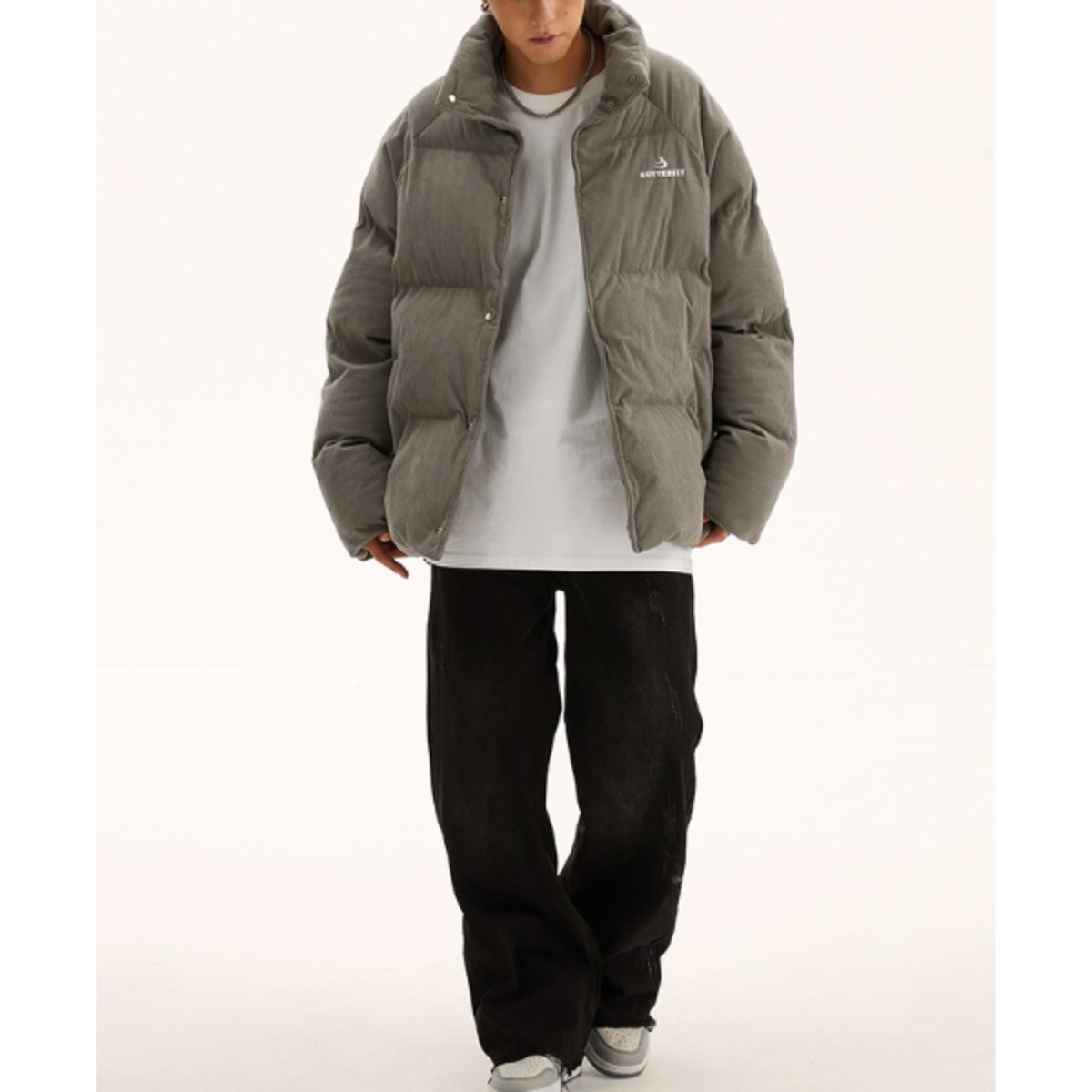 Front pocket design jacket C1371 | ALLAUMO