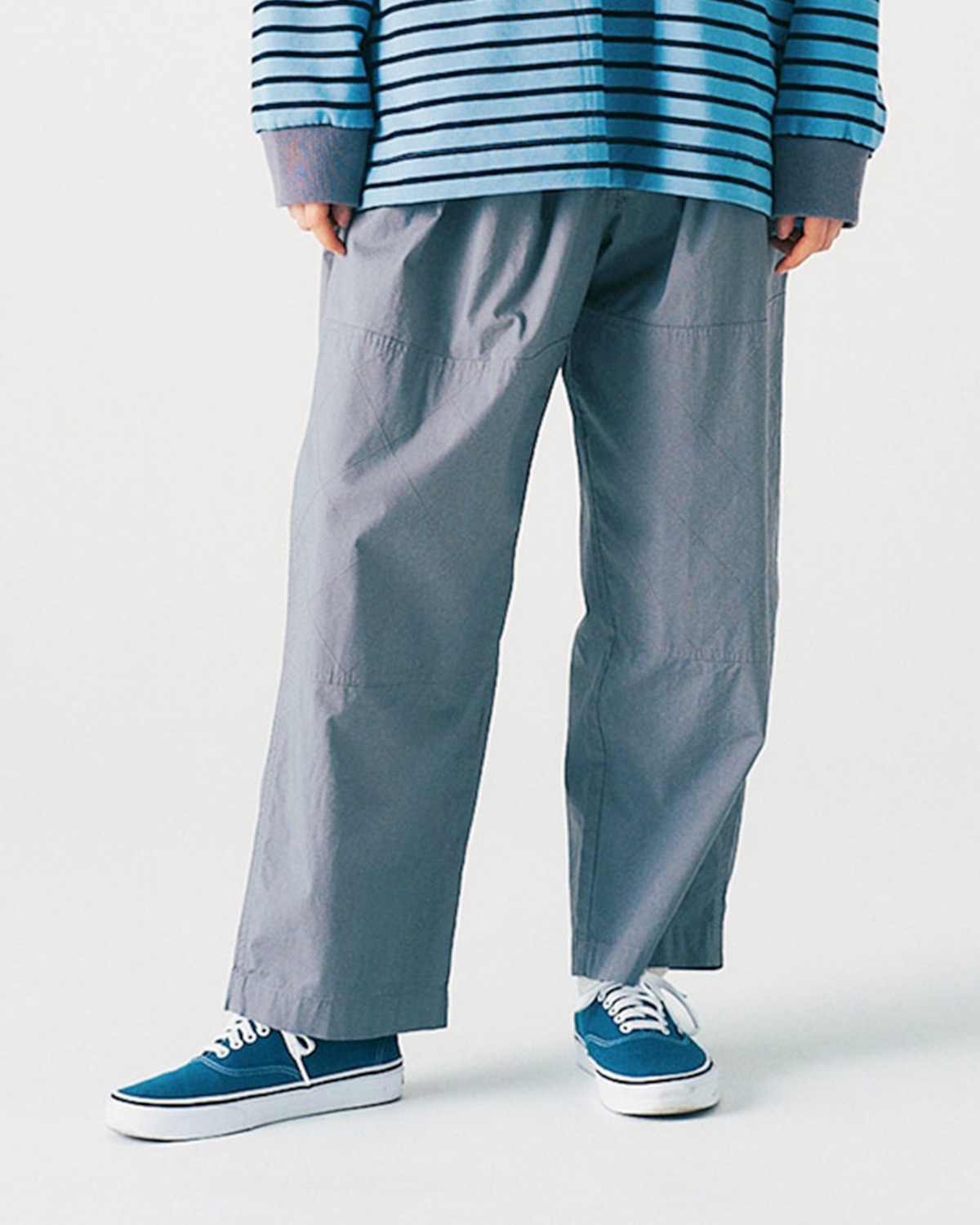 FID LOCK RIPSTOP WIDE PANTS / ASH GRAY | Frame switchwear OFFICIAL WEB ...