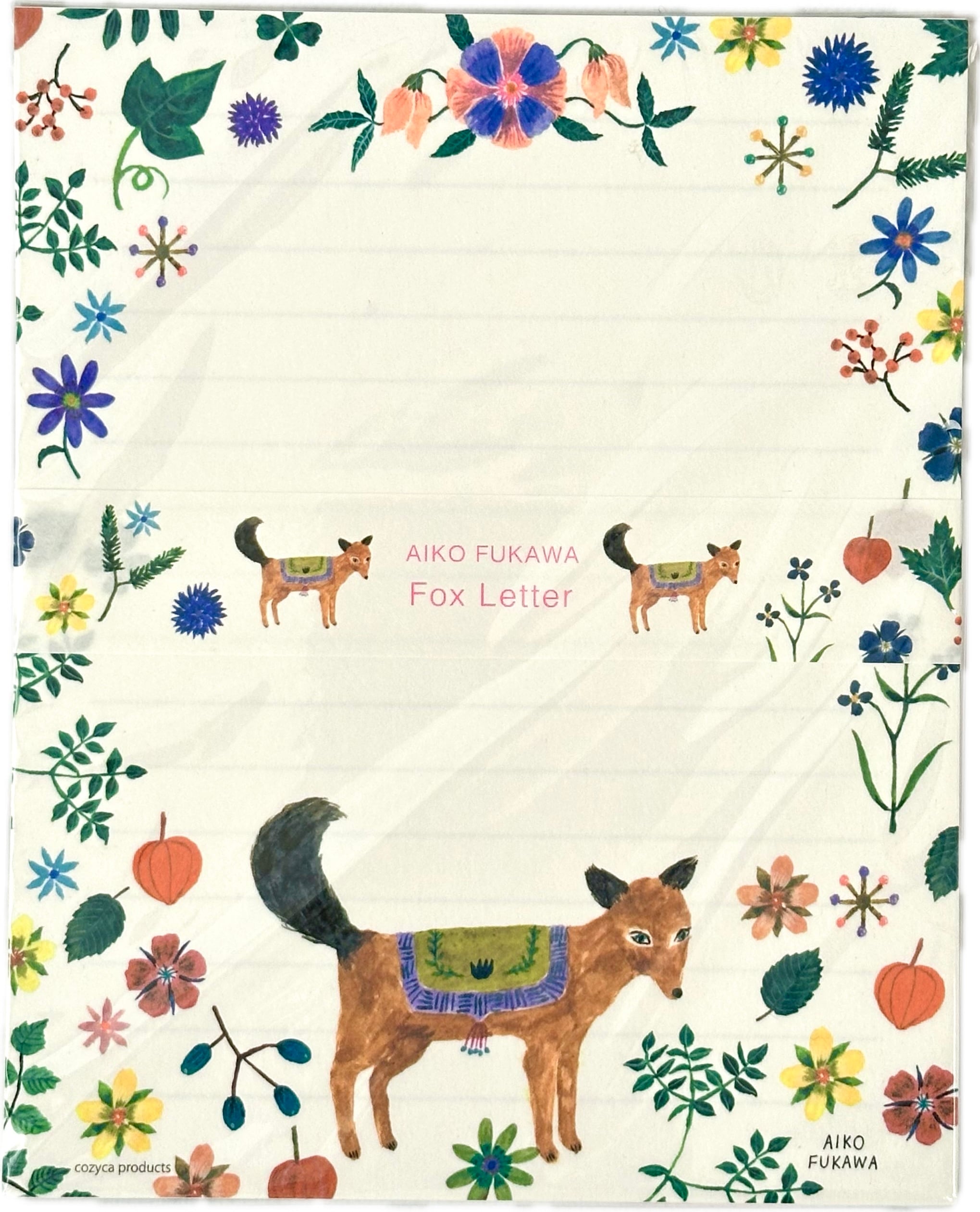 AIKO FULKAWA レターセット Fox Letter | Pay ID