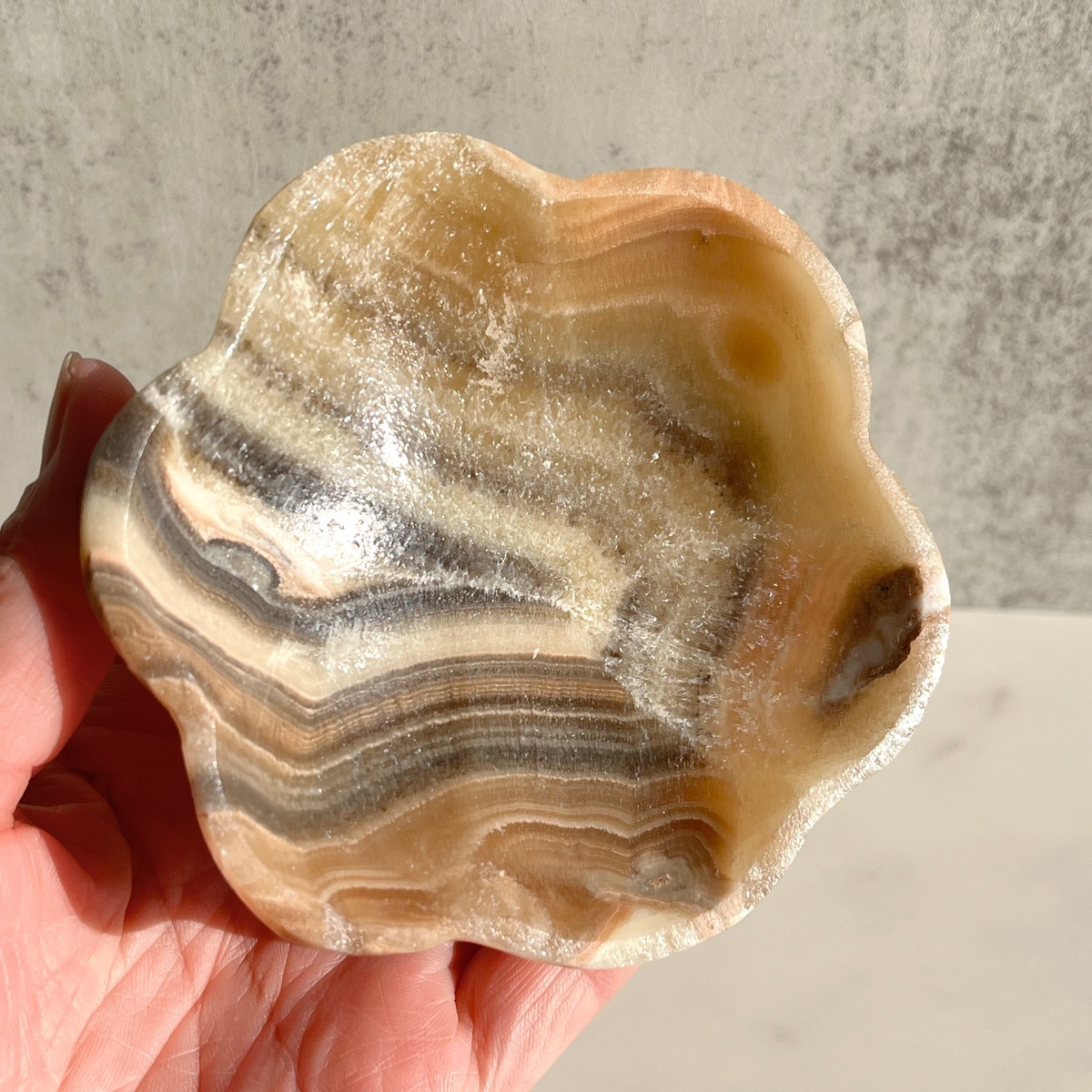 カルサイトボウル③ Calcite Bowl 天然石・鉱物・パワーストーン | kumuk